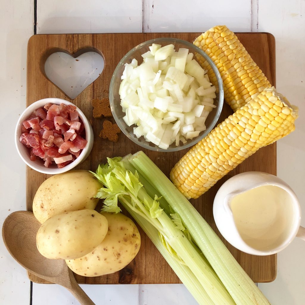 The best Sweetcorn Chowder Recipe - RecklessHen